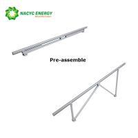 China Solar Panel Racking Systems Pre-Assembly Solar Power Ground Mounting Structure Solar Mounting Rack for sale