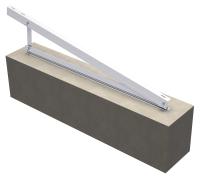China Multi Functional Flat Roof Solar Racking Pv Tripod Mounting Structures Ground for sale