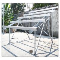China Pre Assembly Solar Racking Systems Foldable Aluminum Solar Panel Support Frame for sale