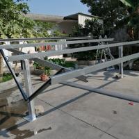 China Galvanized Steel Solar Panel Pole Mount For MW Projects for sale
