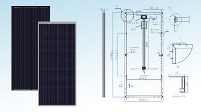 Cina Anti pannello solare policristallino bianco di PID 165W Backsheet in vendita