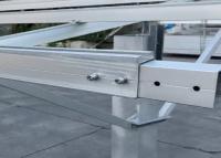 China Single Pole Structure AL 6005 Solar Ground Mount System for sale