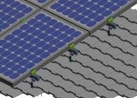 China Flexible AL6005-T5 SUS304 Solar Ground Mount System for sale
