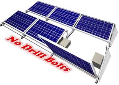 China De super Leverancier assembleerde pre Vlakke Dak Gestabiliseerde Zonne het Rekken Systemen Te koop