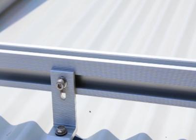China Solarbefestigungssystem des Flachdach-60° Winkel anodisiertes SUS304 zu verkaufen