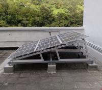 China Triangular Preassembled Flat Roof Solar Mounting System for sale