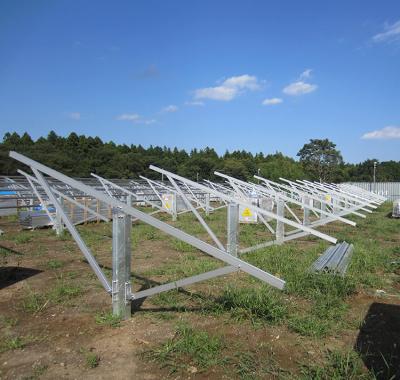 Cina Struttura solare al suolo solare d'acciaio di alluminio di progetto dell'azienda agricola del sistema 5MW 10MW del supporto di H in vendita