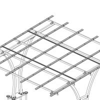 China Ground Mount Racking System Lightweight Al6005-T5 With 25years Using for sale
