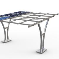 China Ground Mount Racking System Lightweight Al6005-T5 With 25years Using for sale