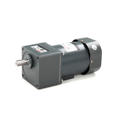 China 110V 220V Single/Three Phase AC/DC Induction Gear Motor Compact With Speed Controller for sale