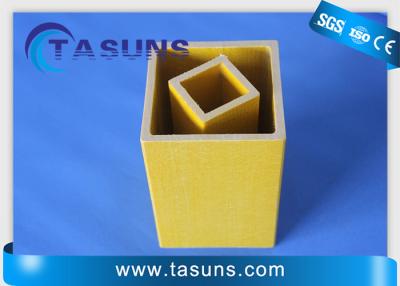 中国 変圧器のサブステーションの塀のポストのための2.0g/cm3 Pultrusion FRPの長方形の管 販売のため