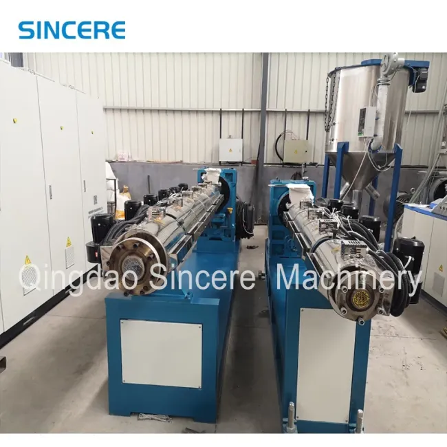 Plastic Mpp Cable Tube Protective Pipe Extrusion Line Mmp Pipe Making Machine