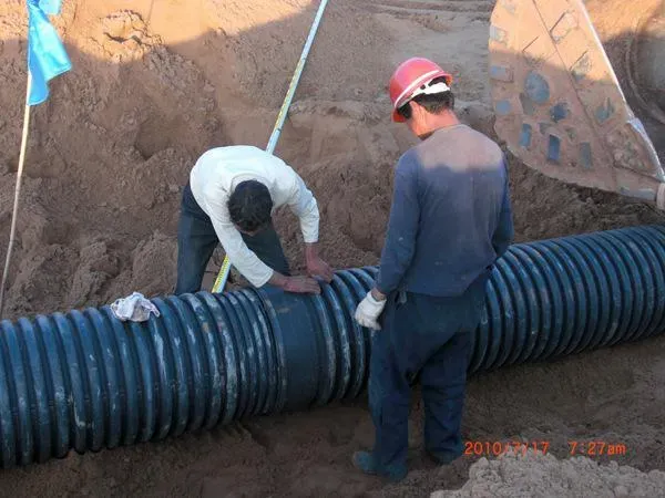 Large Diameter Double Wall Corrugated Dwc Pipe Making Machine HDPE Dual Wall Bellows Drainage Pipe Extrusion Machine