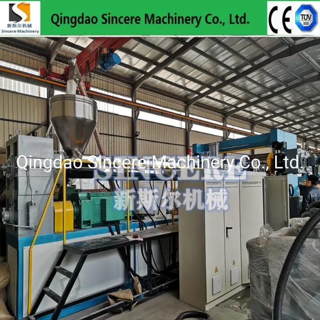 PP PE PVC Thick Plastic Sheets/Board/Panel Extrusion Machine Line