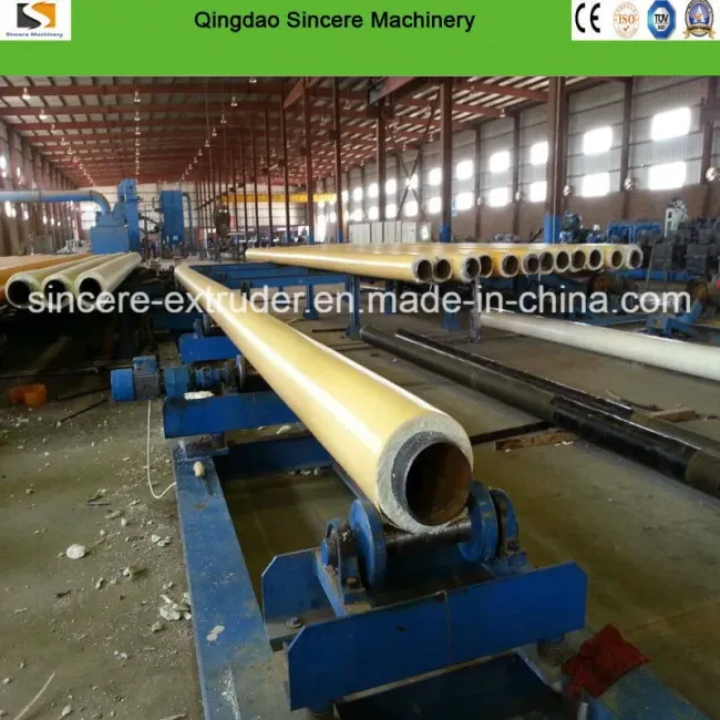 HDPE Thermal Insulation Pipe Making Machine for Steel Tube