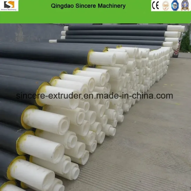 HDPE Thermal Insulation Pipe Making Machine for Steel Tube