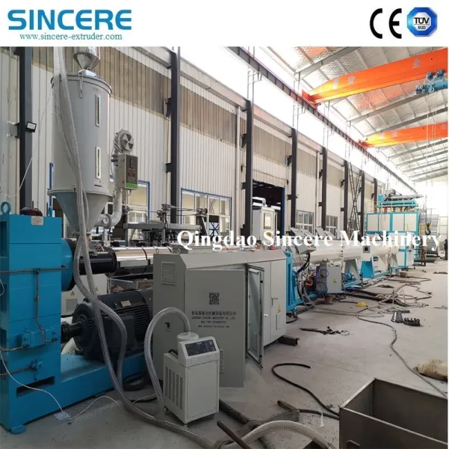 Plastic PE/PP Spiral Winding Corrugated Sewerage Pipe Extrusion Extruder Production Machine Line
