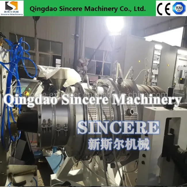 PE/HDPE/PP Buried Drainage Pipe Extrusion Production Lines, PE Mine Ventilation Pipe Extrusion Production Machines