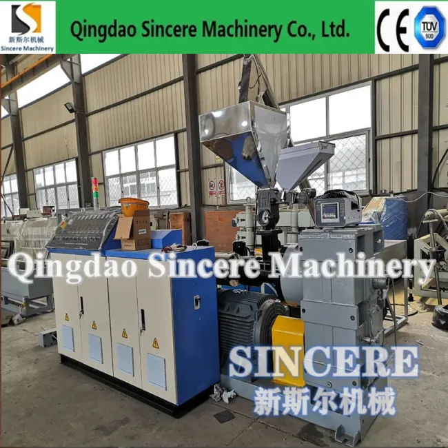 Plastic Granulation Line with Parallel Twin Screws Extruder 1000-1500kgh
