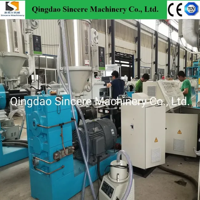 Plastic Granulation Line with Parallel Twin Screws Extruder 1000-1500kgh