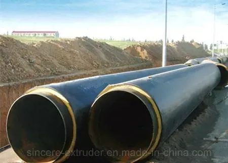HDPE Jacked Pipe PU Foaming Insulation Pipe Manufacturing Equipment