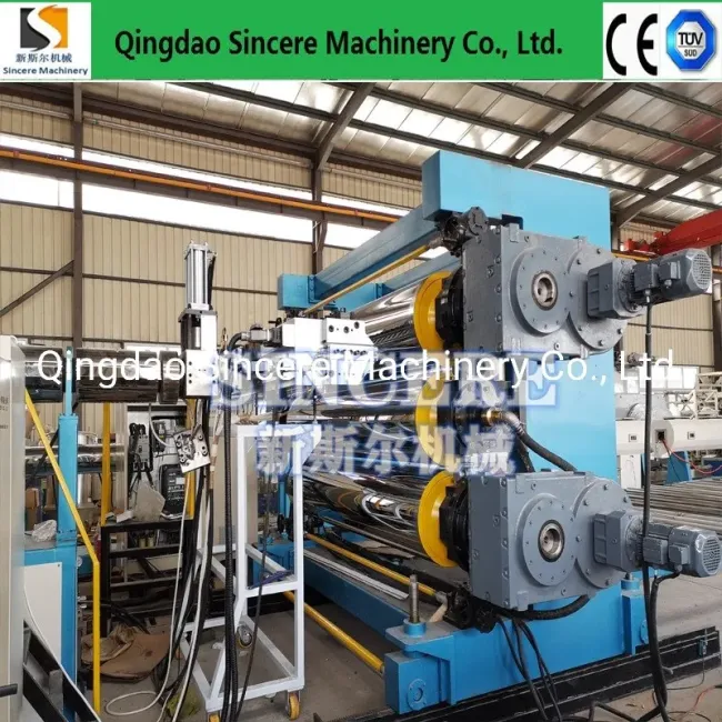 PE/PP/ABS/PVC Thick Sheet Plate Board Extrusion Production Machine Plastic Chemical Container Extruder Line Making Machine
