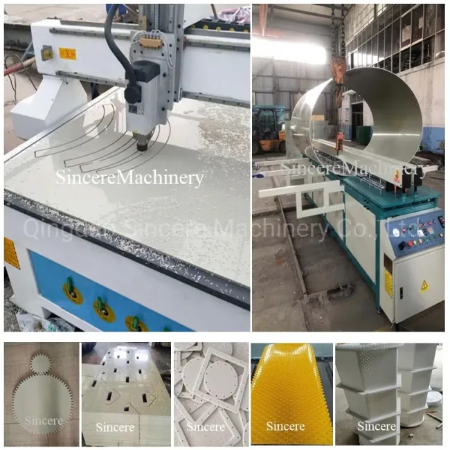 Plastic Sheet Bending Welding Machine