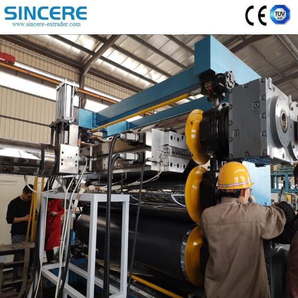 Quality 200KW PETG TPU PET EVOH Plastic Sheet Extrusion Machine Board Panel Extruder for sale