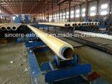 Quality PLC PE PU Insulation Flexible PVC Pipe Manufacturing Machine Water Cooled for sale
