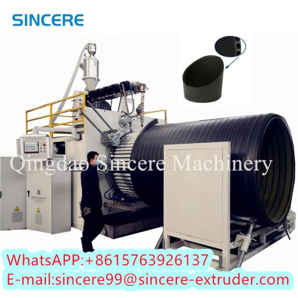 Quality Spiral Winding Sewerage PE Polyethylene Pipe Production Line Plastic PP Extrusion for sale