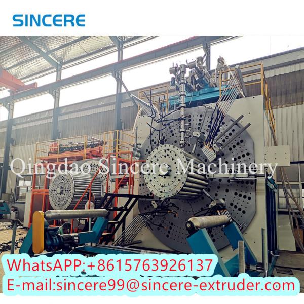Quality Spiral Winding Sewerage PE Polyethylene Pipe Production Line Plastic PP for sale