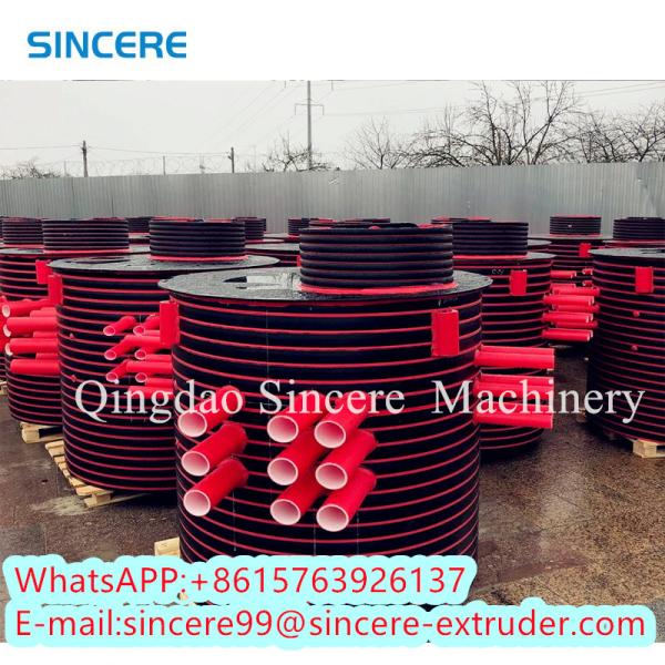 Quality Spiral Winding Sewerage PE Polyethylene Pipe Production Line Plastic PP for sale