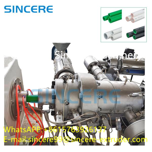 Quality PPR PP MPP Multilayer Plastic Pipe Extrusion Line High Speed Full Automatic for sale