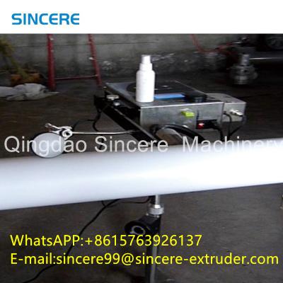 China Water Supply Drainage Double Wall Corrugated Pipe Machine PVC PPR Pipe Extruder for sale