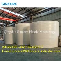 China Computerized HDPE PPH Winding Pipe Extrusion Line Spiral PVC Pipe Maker Machine for sale