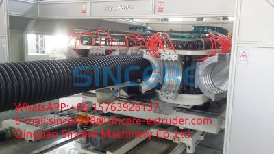 Cina Macchine per la formazione di linee di estrusione di tubi corrugati a doppia parete in PE PVC in vendita
