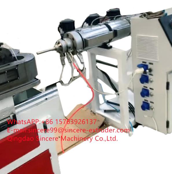 Quality Custom PE PVC PP Corrugated Pipe Extrusion Machine Extruder Equipment for sale