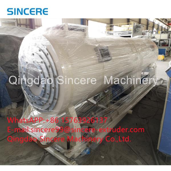 Quality Single Screw Casing Hollow PVC Connection Pipe Manufacturing Making Machine for sale