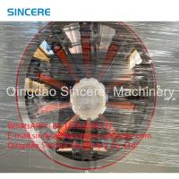 China Single Screw Casing Hollow PVC Connection Pipe Manufacturing Making Machine Extruder for sale