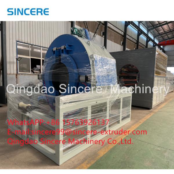 Quality Single Screw Casing Hollow PVC Connection Pipe Manufacturing Making Machine for sale