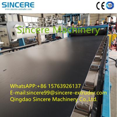 China Plastic PE PP ABS PS Sheet Extrusion Line Machine Single Screw 150mm-8000mm for sale