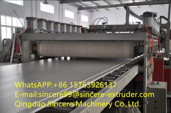 Quality PVC Foamed Board Plastic Sheet Extruder Manufacturing Line Automatic for sale