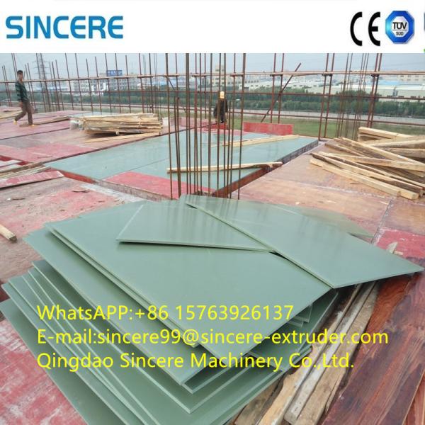 Quality PVC Foamed Board Plastic Sheet Extruder Manufacturing Line Automatic for sale