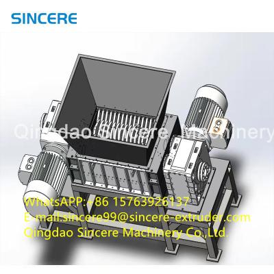 Quality Computerized Plastic Waste Shredder Machine PVC Pulverizer Machine for sale