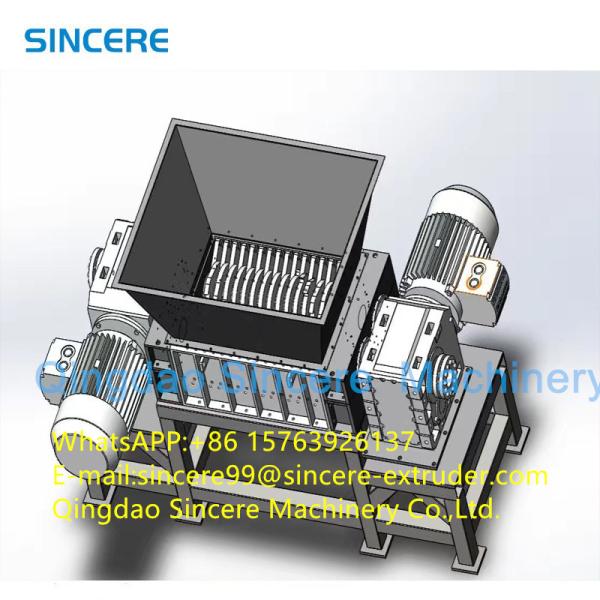 Quality custom Industrial Plastic Shredder Crusher Pulverizer Mixer Machine for sale
