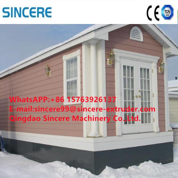 Quality Wood Plastic WPC UPVC Window Profile Extrusion Machine for Wallboard Profiles for sale
