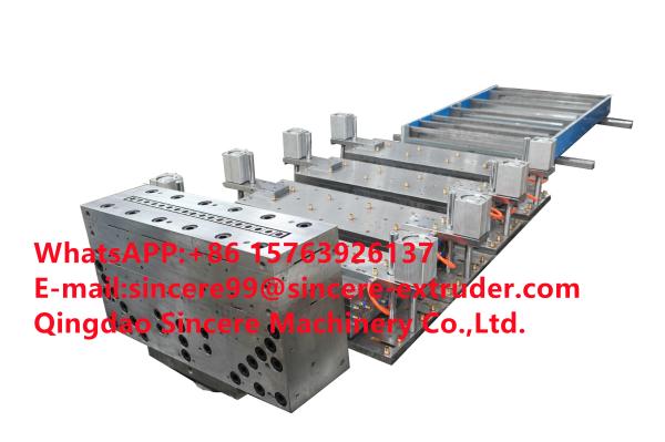 Quality Wood Plastic WPC UPVC Window Profile Extrusion Machine for Wallboard Profiles for sale