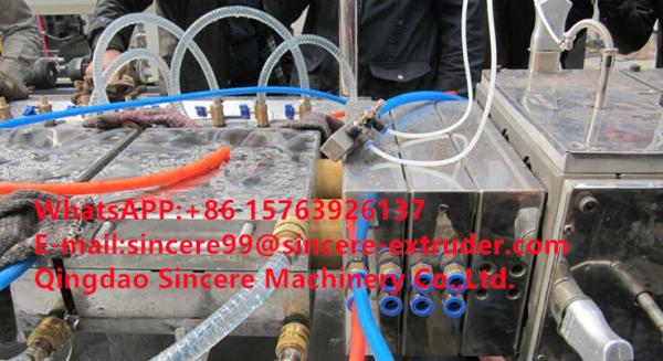 Quality Industrial Upvc Extrusion Machine PVC WPC Plastic Profile Production Line for sale