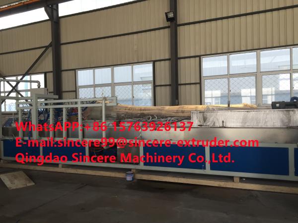 Quality WPC Wood Plastic Composites PVC Profile Extrusion Line Making Machinery for sale