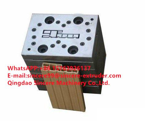 Quality Decoration Composite PE WPC UPVC PVC Profile Extrusion Machine Production Line for sale